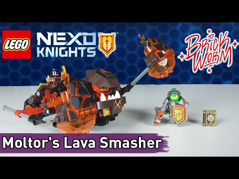 LEGO NEXO KNIGHTS: Moltor's Lava Smasher (70313) - Brickworm