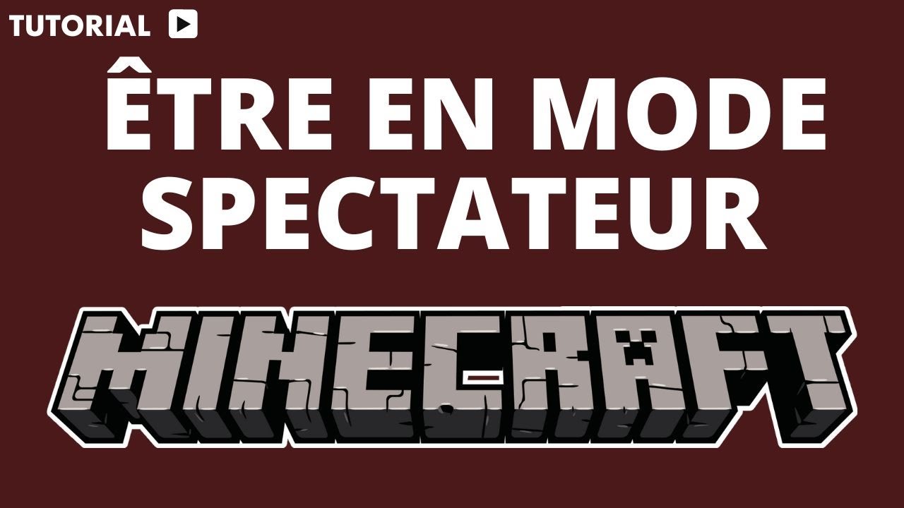Comment se mettre en mode spectateur sur Minecraft - YouTube