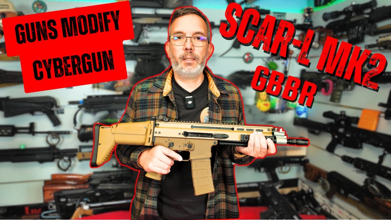 Airsoft -Cybergun/Guns Modify - SCAR-L Mk2 GBBR [ENG dub] - YouTube