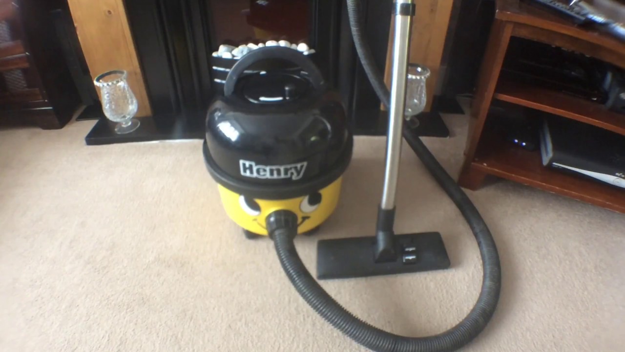 Numatic yellow Henry after refurb - YouTube