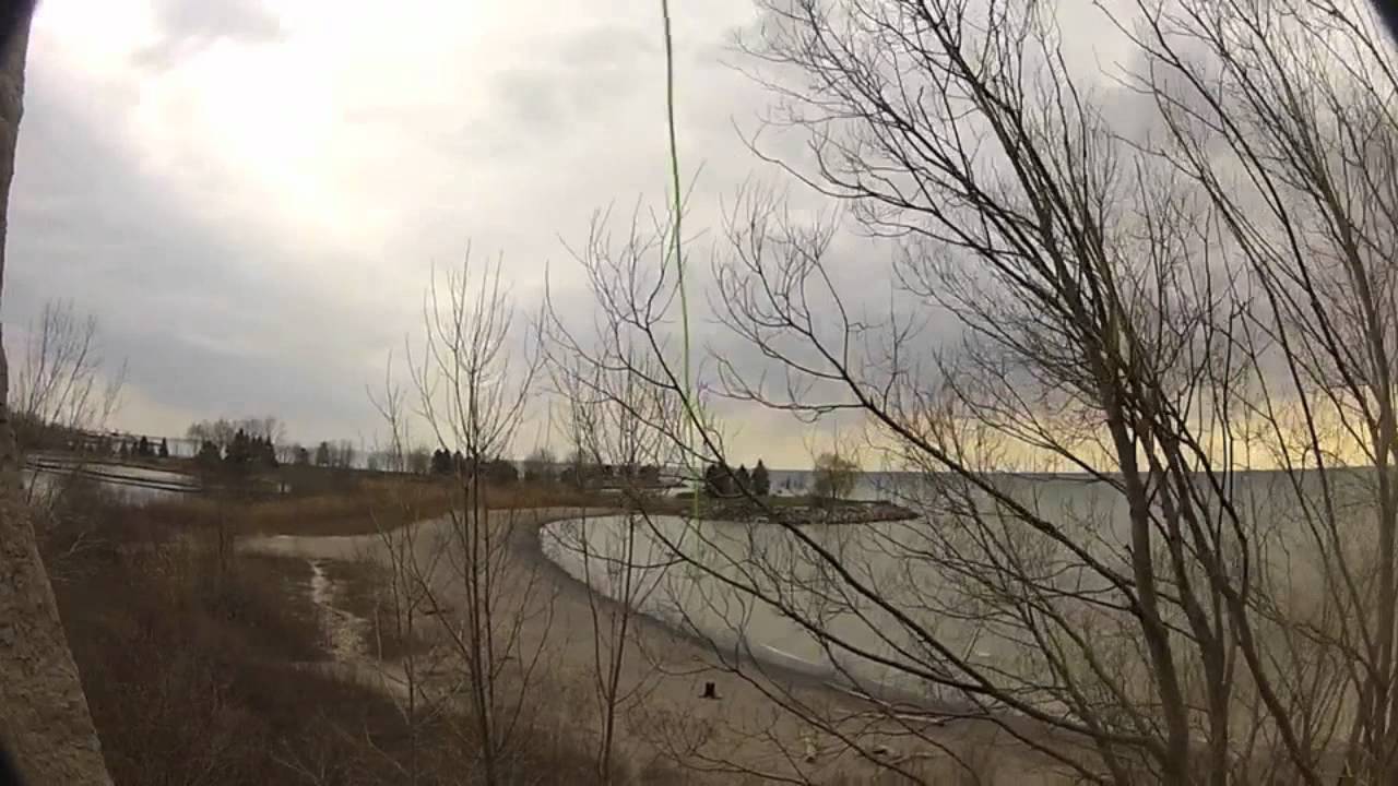 DIY GoPro Zip Line (Scarborough Bluffs) - YouTube