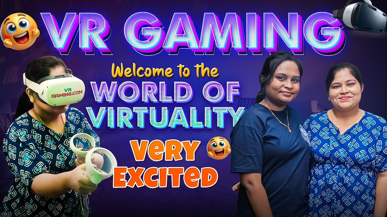VR Gaming😲 | Welcome to the world of Virtuality 🌍 | Very Excited 😆 | Anu Talks 💃 - YouTube