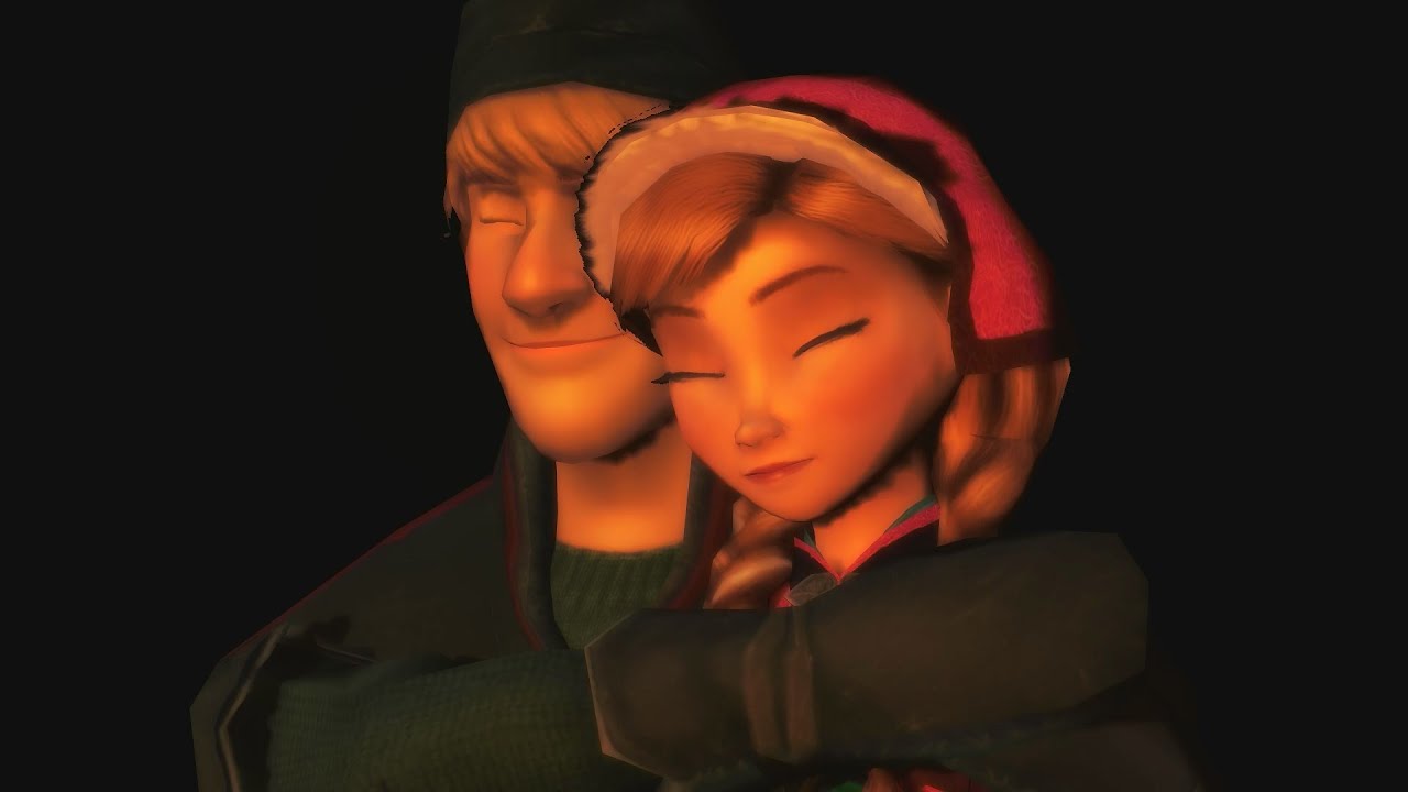 MMD Frozen "I Will Always Be There for You" Kristoff x Anna romantic ...