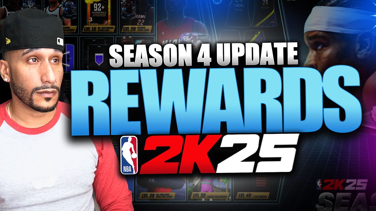 SEASON 4 REWARDS UPDATE | NBA 2K25 NEWS UPDATE - YouTube