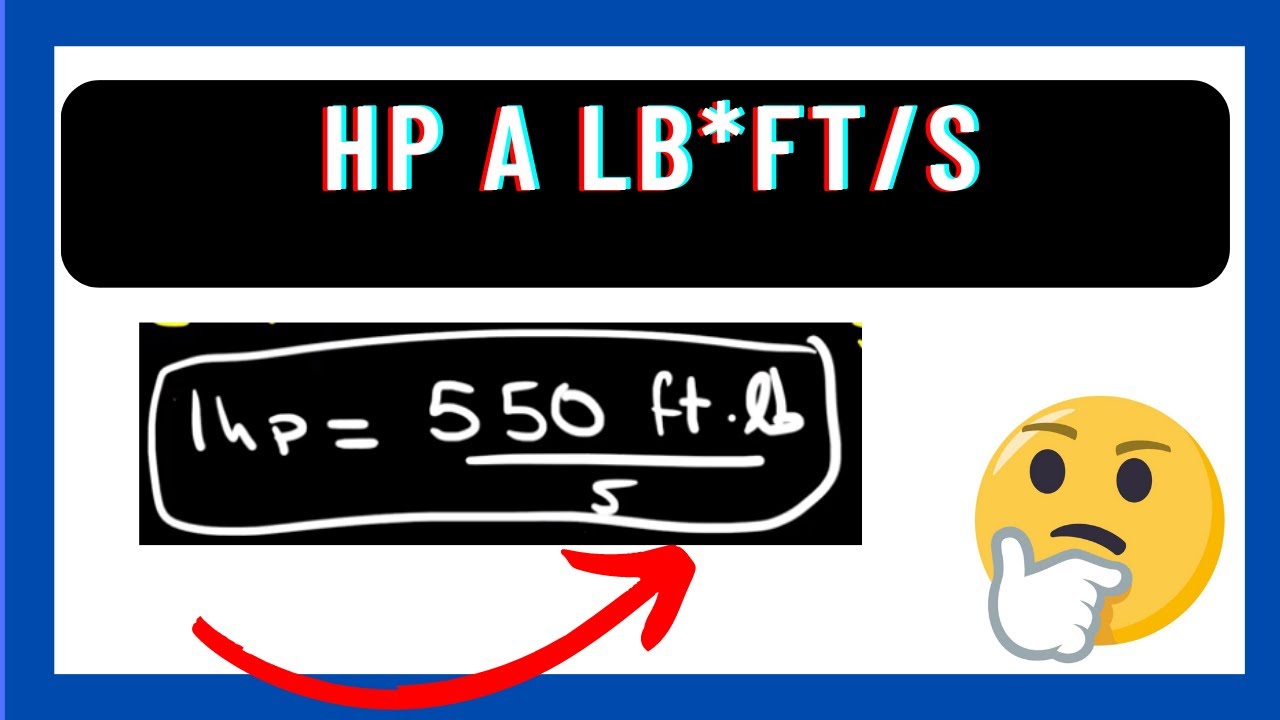 ⚙️ ¡Convierte caballos de fuerza a pie-libras por segundo ...