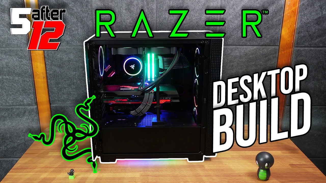 Razer Desktop Build - Tomahawk, Kunai, Hanbo, Katana 1200w - YouTube