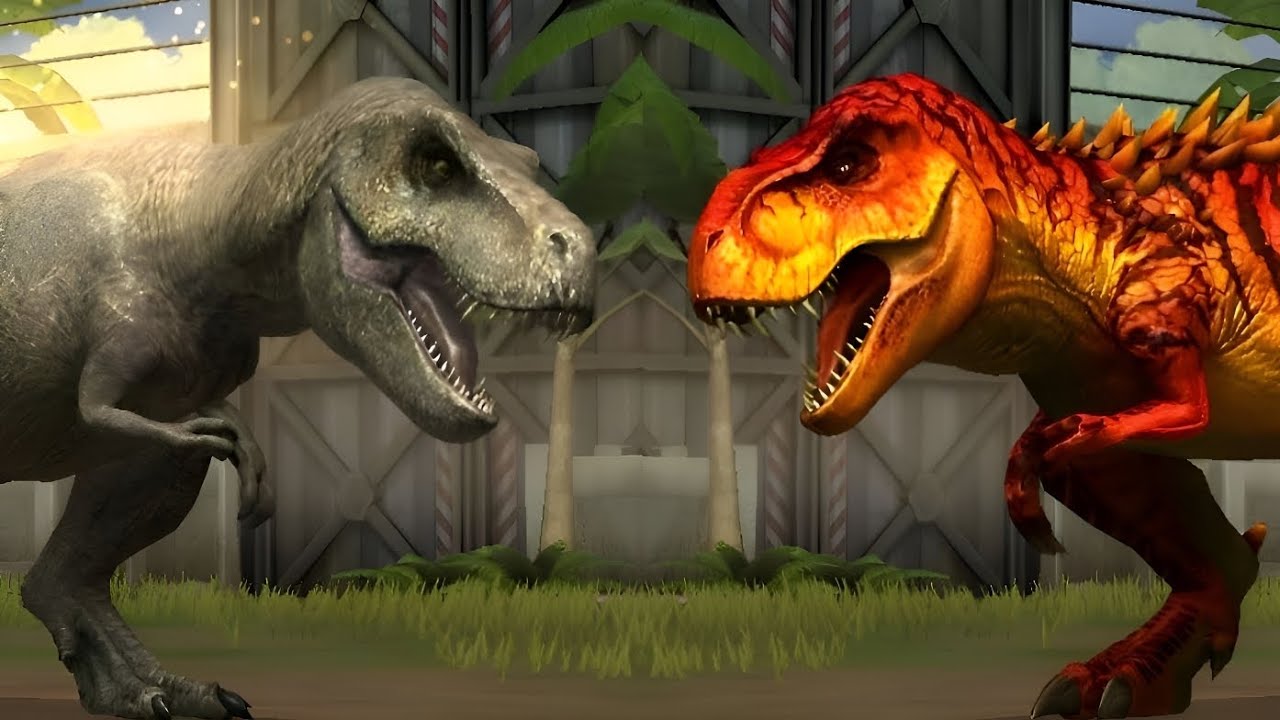 ACTUALLY REXY ESCAPE FROM JURASSIC PARK NOT T-REX!! T-REX ESCAPE EVENT ...