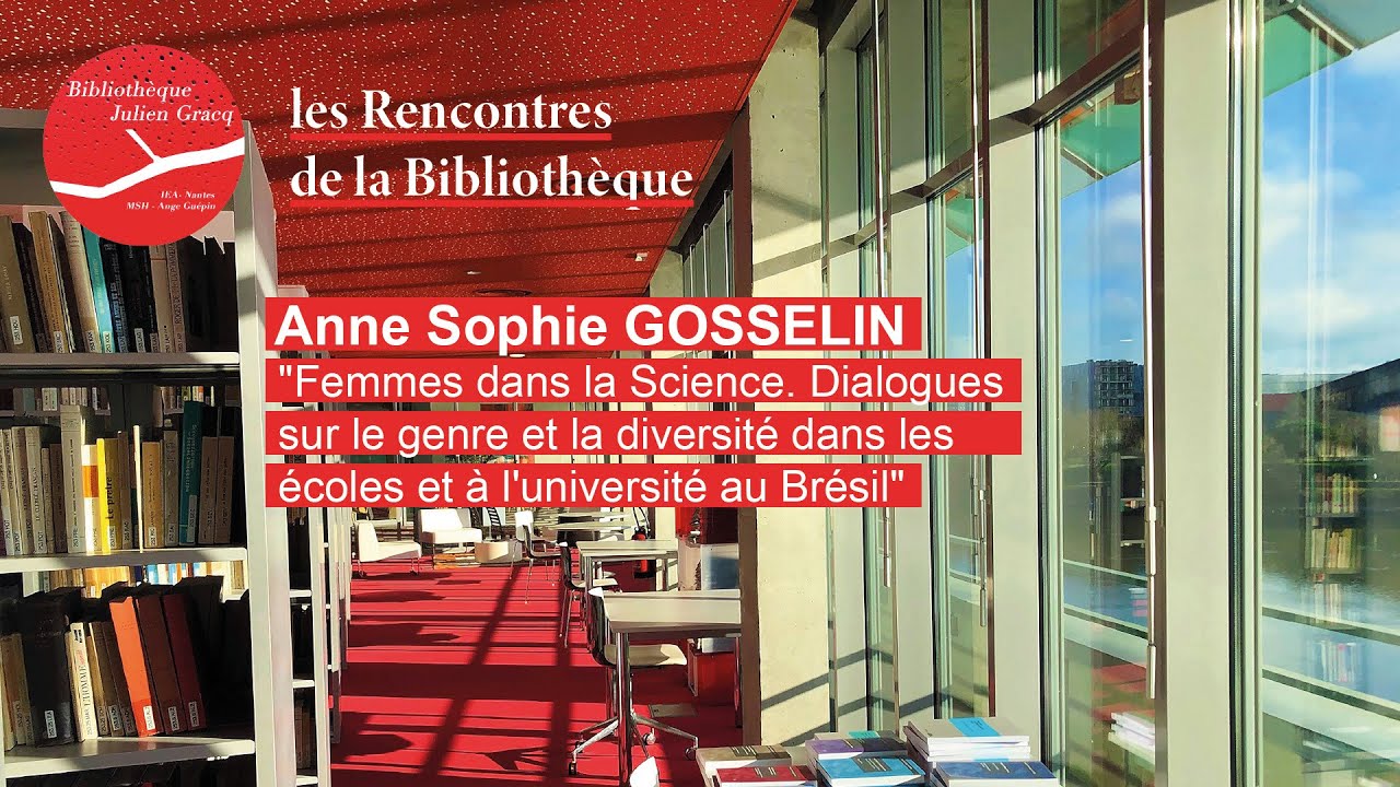 Les Rencontres de la bibliothèque - Anne Sophie GOSSELIN - YouTube
