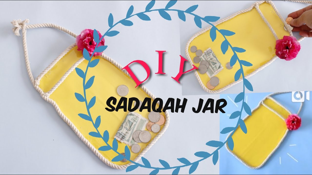 DIY Charity Jar / Diy Ramadan Crafts - YouTube