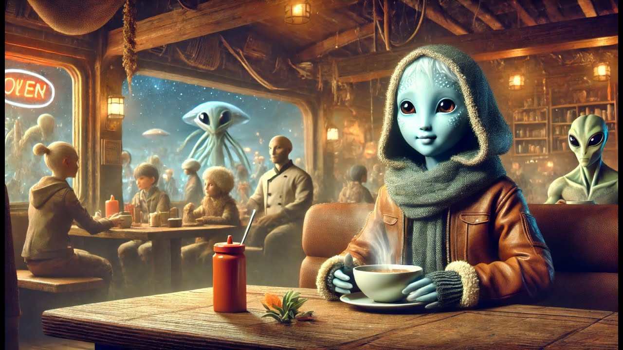Alien Girl Ate Off the Ground, but a Human’s Restaurant Invitation ...