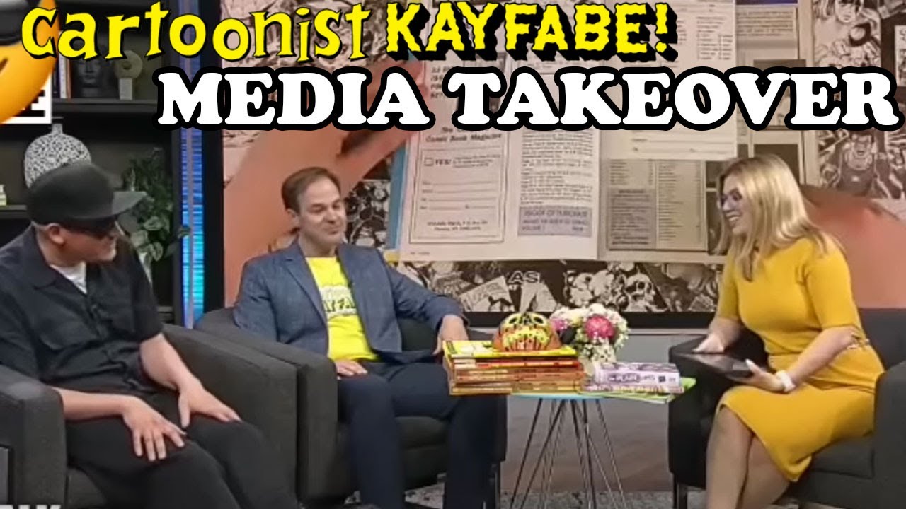 The Cartoonist Kayfabe Media Takeover! - YouTube