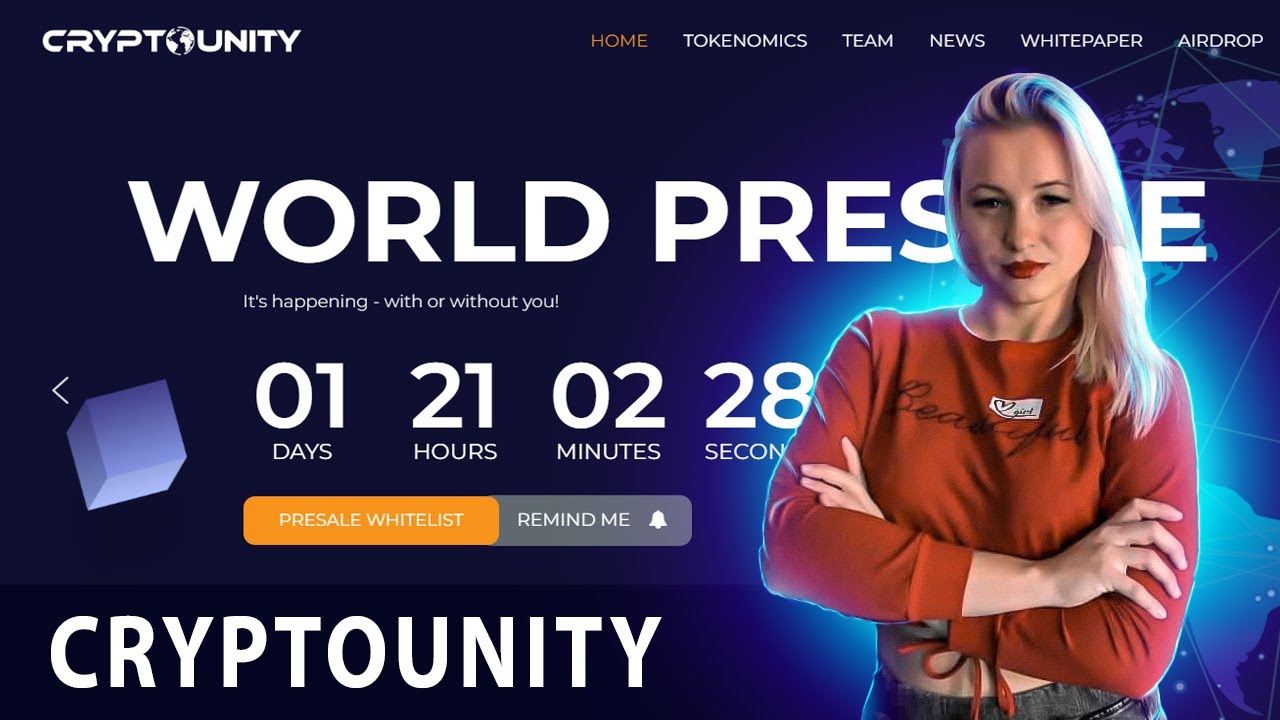 CryptoUnity - Пресейл перспективного токена BAPP. Новый ГЕМ. - YouTube