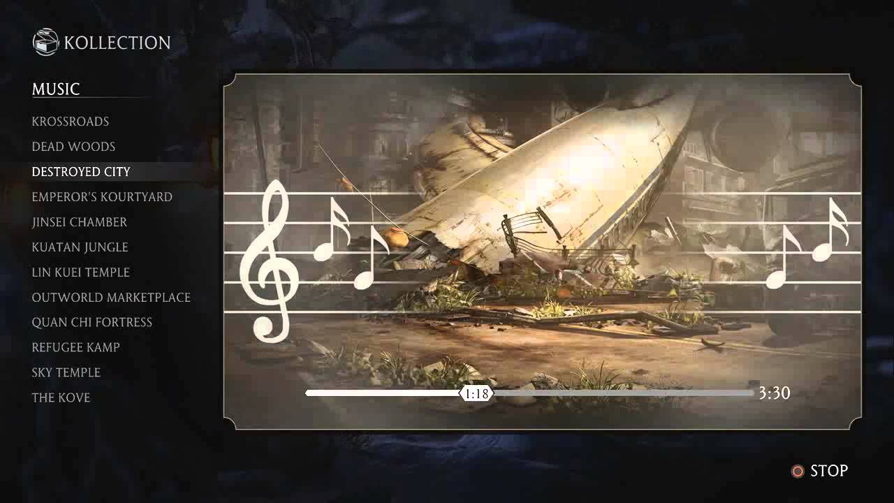 Mortal Kombat X OST - Destroyed City - YouTube