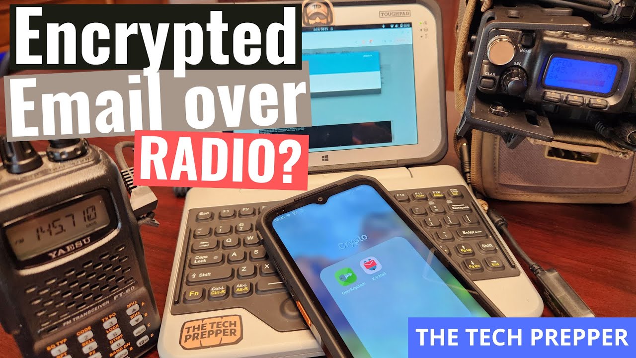 Encrypted Email Over Radio - Preview - YouTube