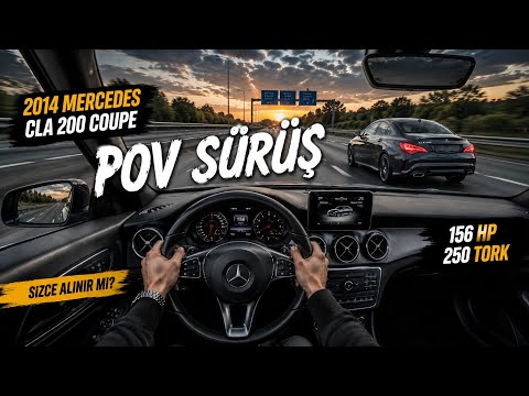Mercedes CLA 200 AMG Pov Sürüş / 156 HP Performans Testi