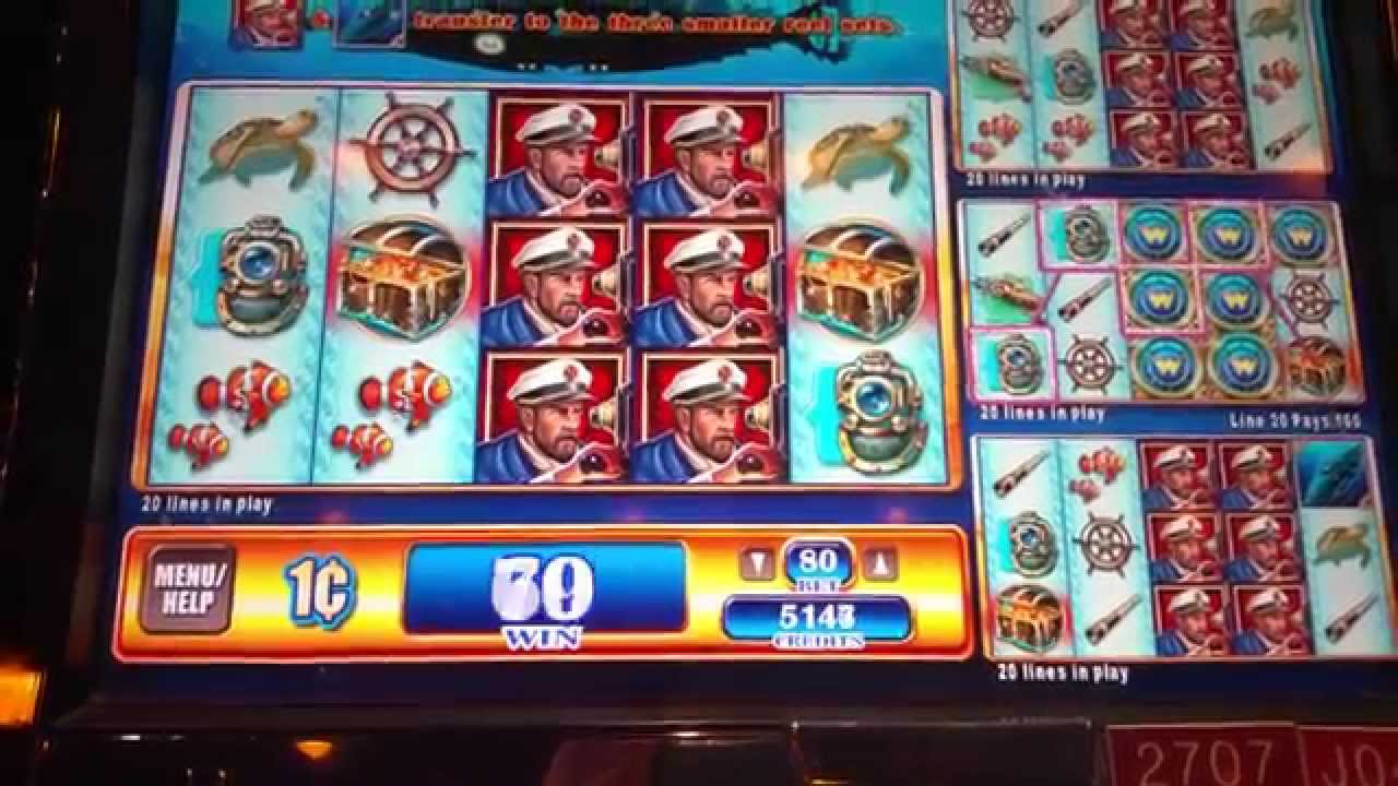 Nautilus slot machine at Sands casino - YouTube