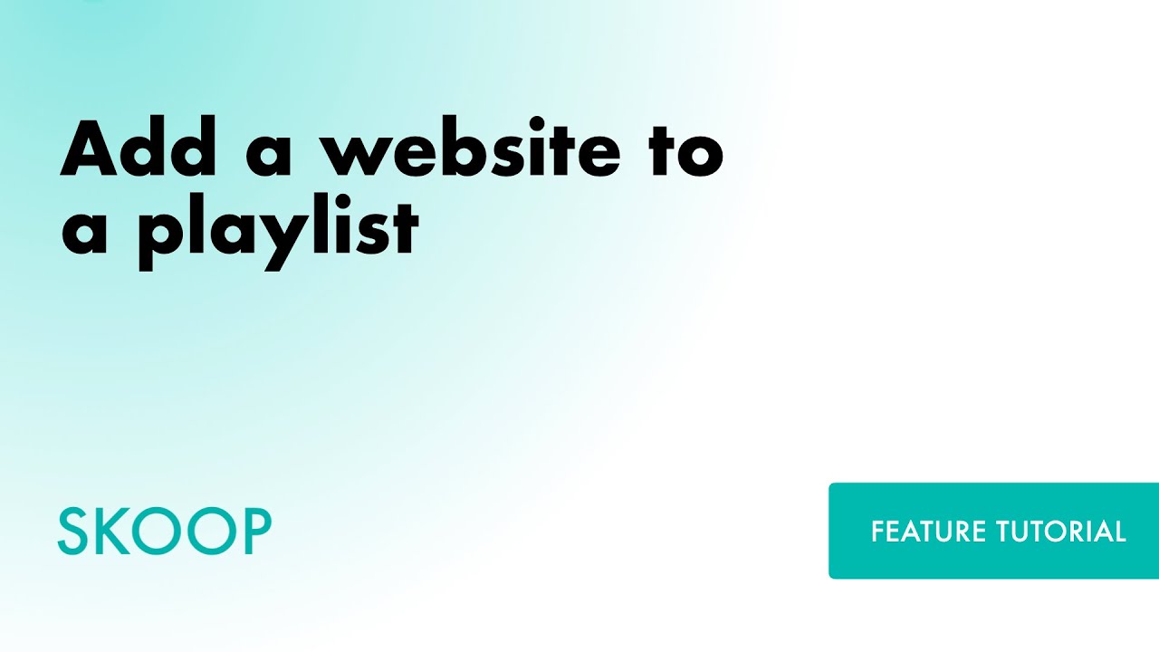 How To Add A Website URL As An Item In A Playlist YouTube How To Add A Website URL As An Item In A Playlist YouTube