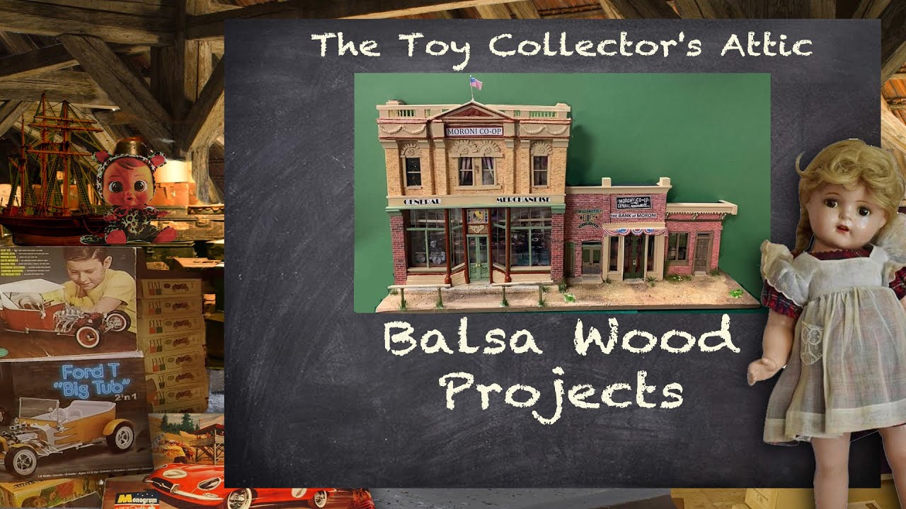 Balsa wood Projects from National Balsa - YouTube