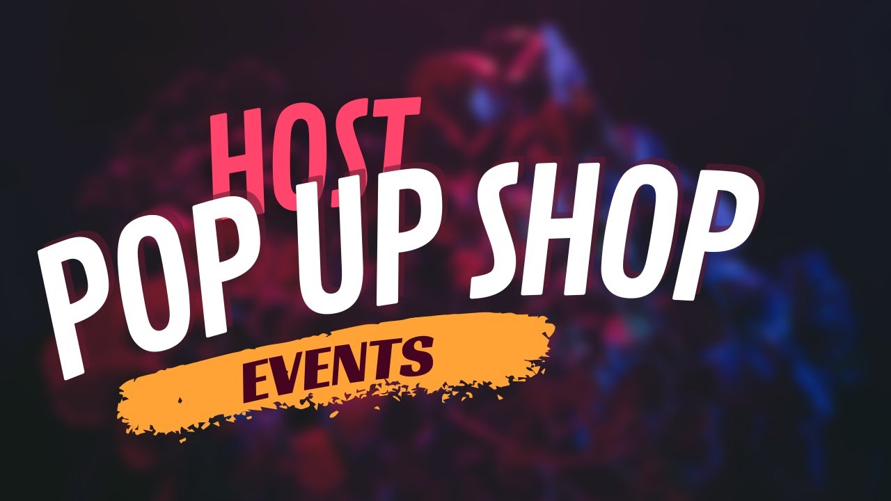 Hosting A Successful Pop Up Shop | How to plan your event - YouTube