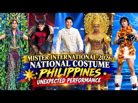 Mister International 2026 Philippines John Wayne Alba Goes Head-to-Head in National Costume!