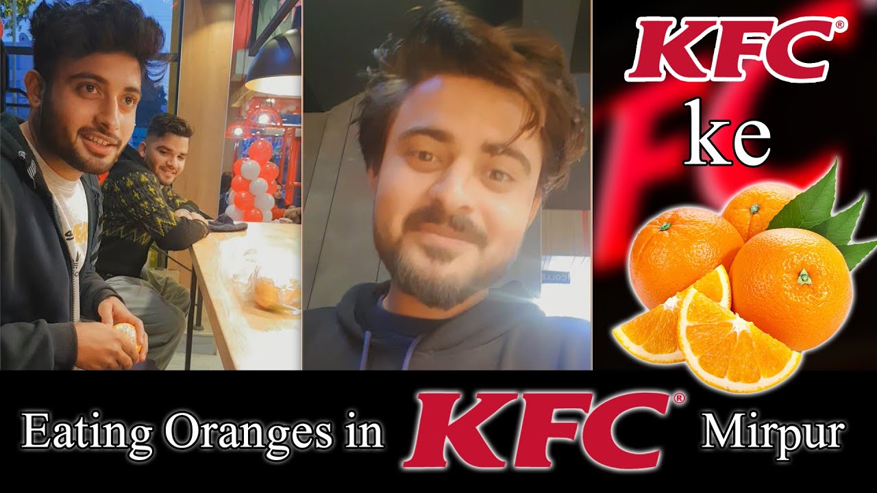 Eating Oranges in KFC Mirpur | KFC Prank | in2square - YouTube
