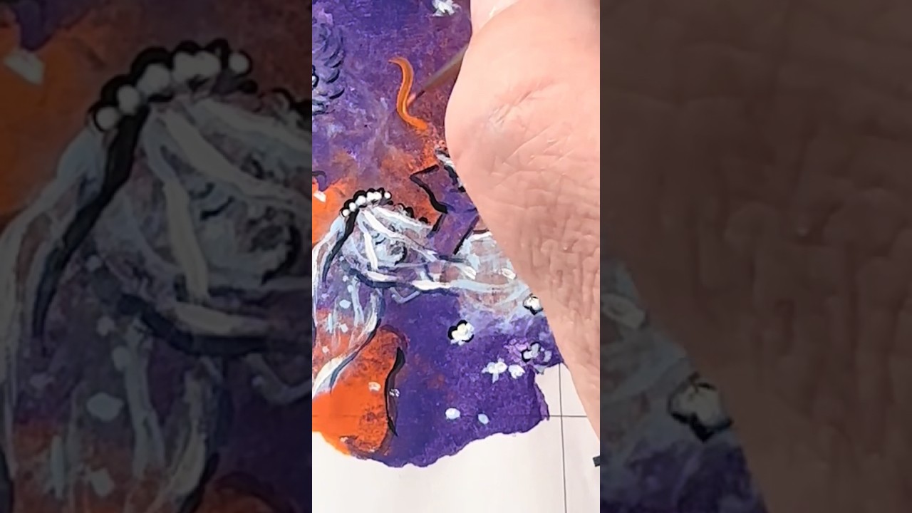 Painting Daily Divination Art - YouTube