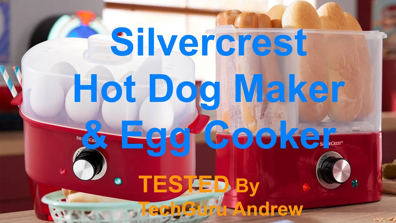 Silvercrest 2 IN 1 Hot Dog Maker And Egg Cooker SHME 450 B2 - YouTube