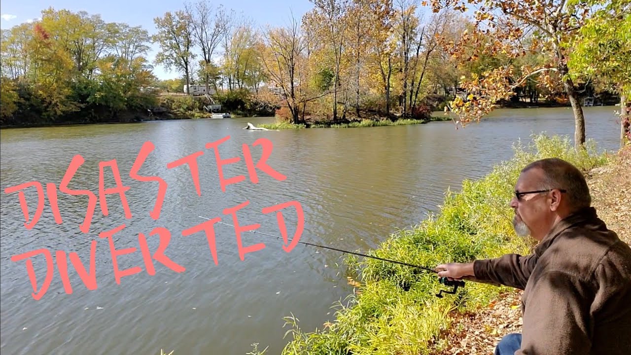 DISASTER DIVERTED !!! at Beaver Point campground. - YouTube