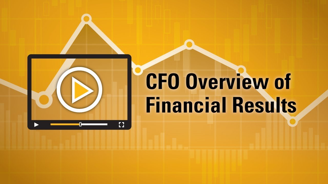 Caterpillar CFO Andrew Bonfield's Overview of Fourth-Quarter and Full ...