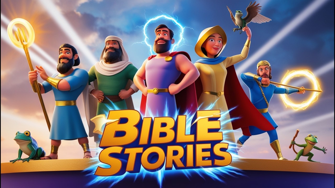 5 Biblical Stories in 13 Minutes | Animated Bible Stories - YouTube