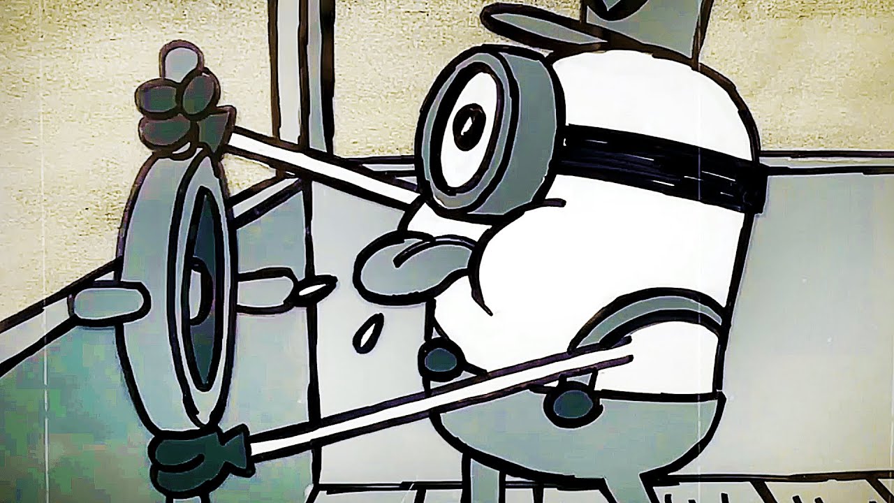 DESPICABLE ME 4 "Steamboat Willie Parody Scene" Trailer (NEW 2024 ...