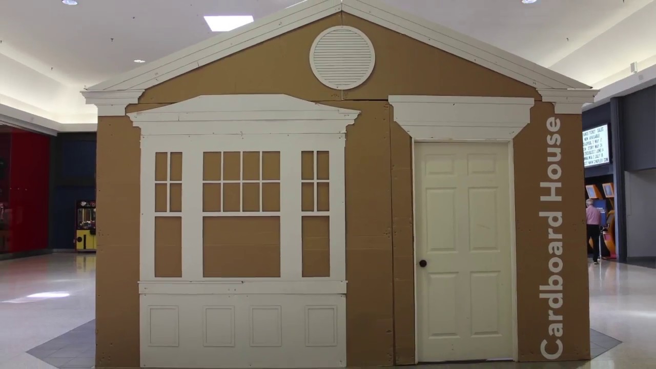 CARDBOARD HOUSE TOUR - YouTube