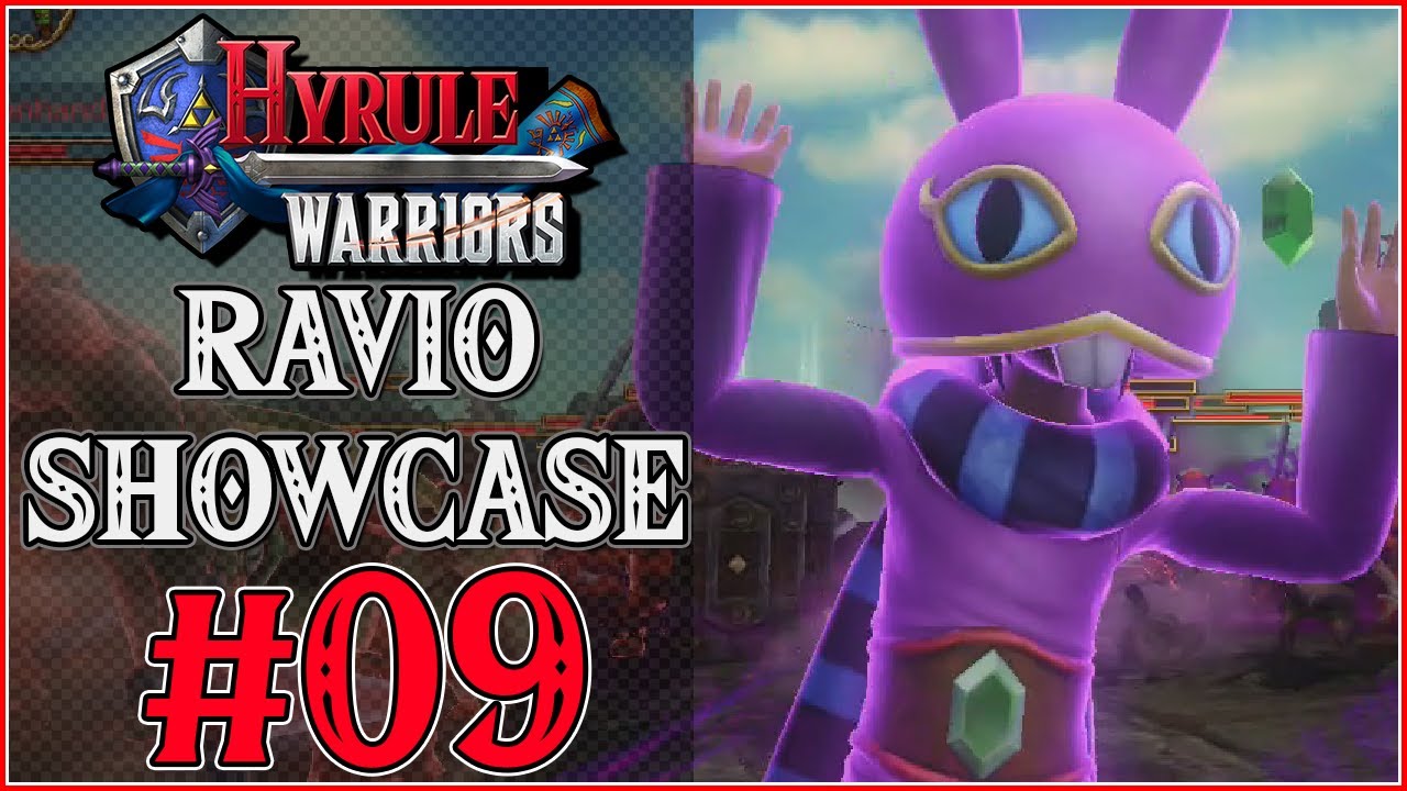 RAVIO RENTAL HAMMER MOVESET SPECIALS SHOWCASE! Hyrule Warriors Legends ...