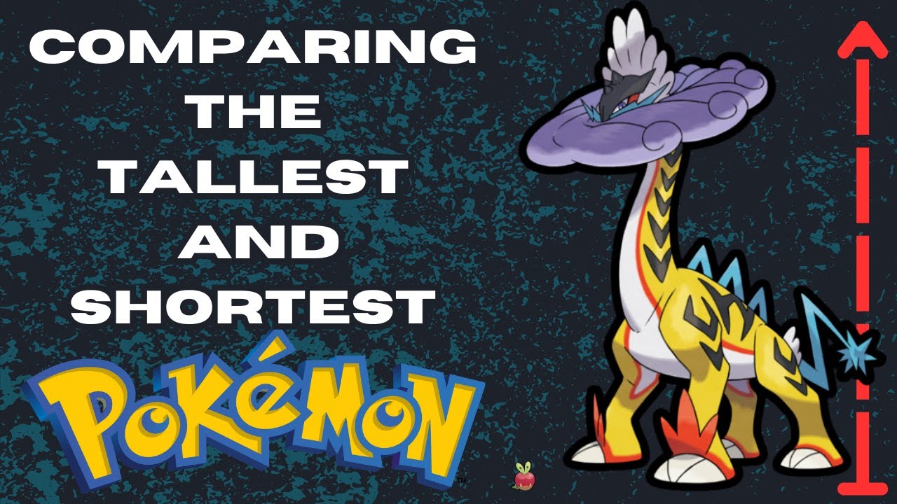 Comparing The Tallest & Shortest Pokémon In Scarlet & Violet - YouTube