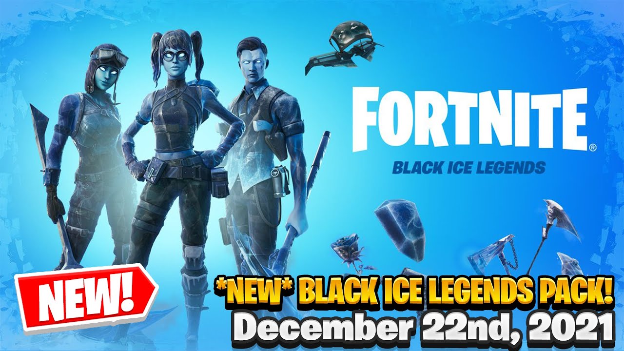 *NEW* Black Ice Legends Pack! | Fortnite - Item Shop [December 22nd ...