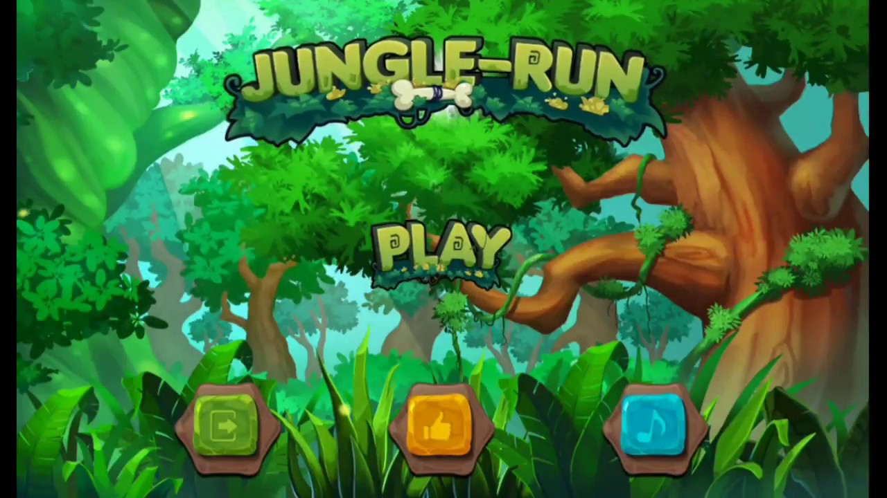 Jungle Run Kids Cartoon Fun Games like Mario - YouTube