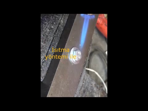 Sökülemeyen Cıvataları Sökme Yöntemleri