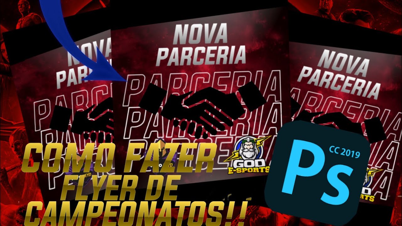 COMO FAZER O MELHOR FLYER DE PARCERIA DO JEITO MAIS FÁCIL!! - YouTube