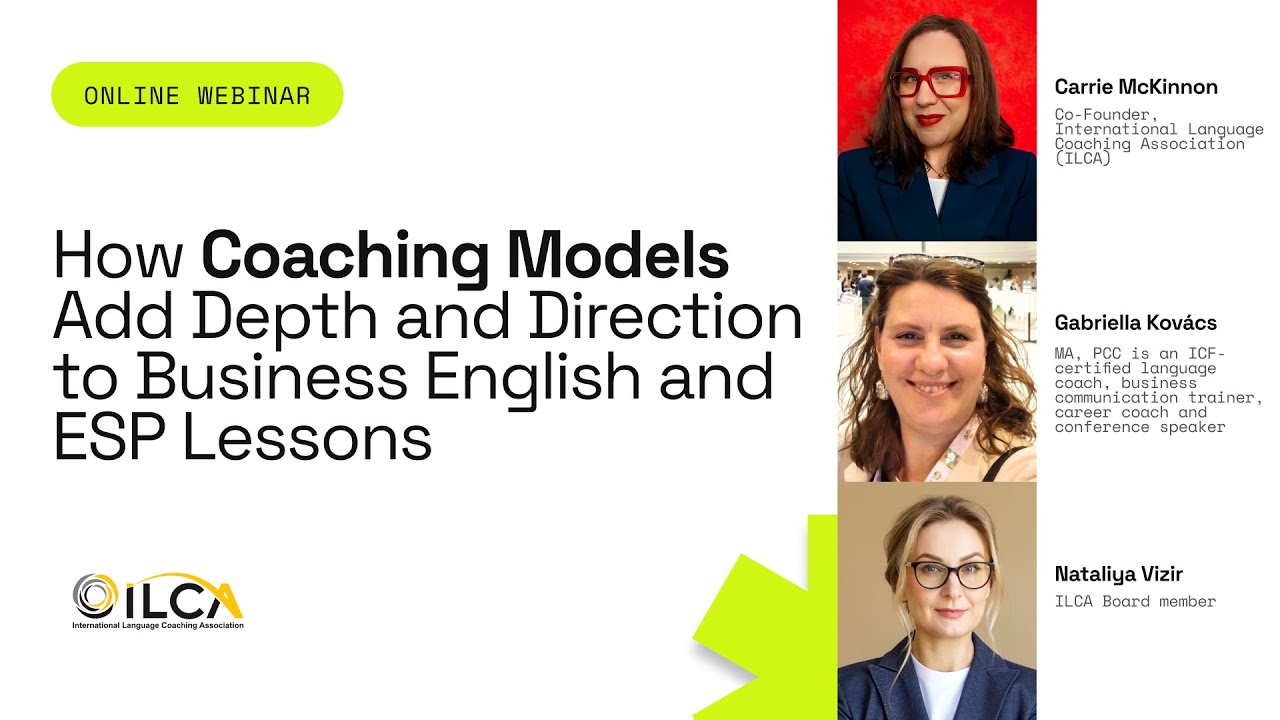 How Coaching Models Add Depth and Direction to Business English and ESP ...