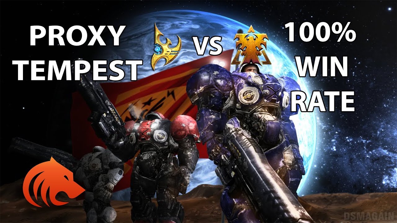 StarCraft 2: 100% PROXY Tempest Win Rate Build!!! - YouTube