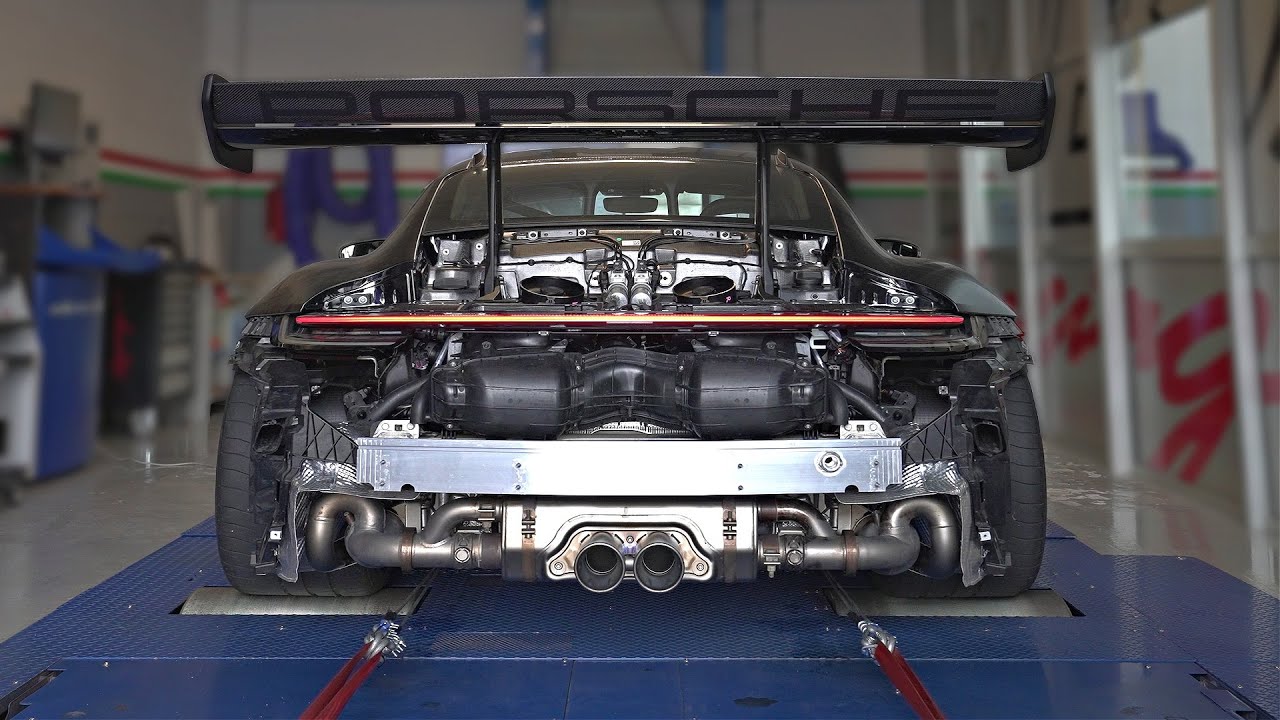15min. of pure Porsche 911 GT3 9000rpm SOUND on DYNO | 992 GT3 RS, 991 ...