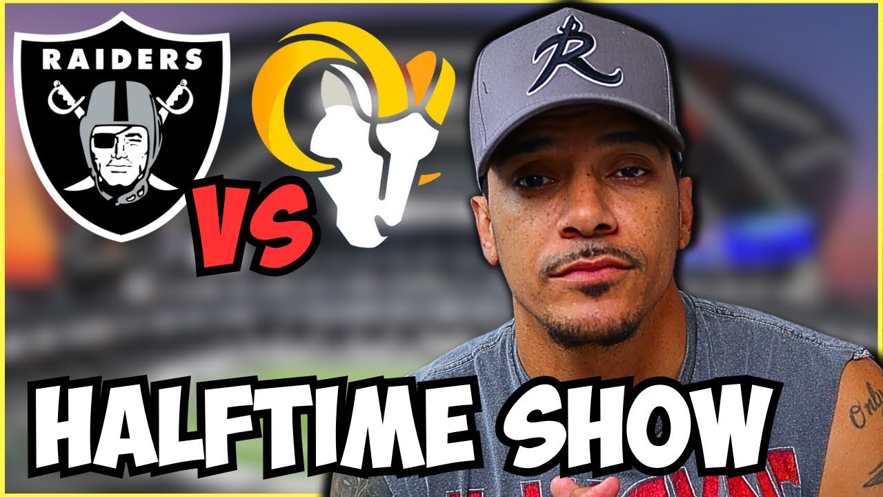 Raiders Vs Rams Halftime Show With Raider Honcho - YouTube