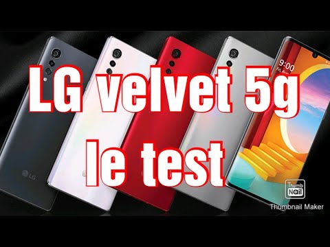 lg velvet le test - YouTube