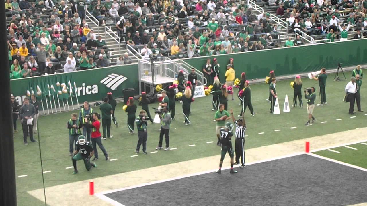Marshall Thundering Herd Football at Charlotte 49ers #41 - YouTube