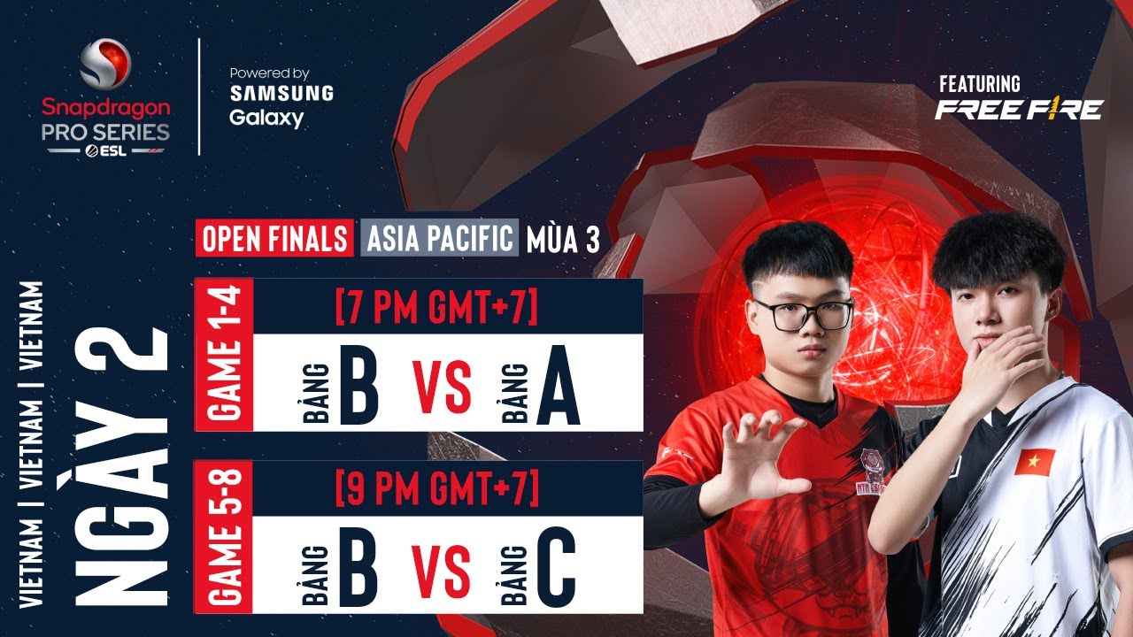 [VN] Free Fire | Snapdragon Mobile Open Finals | Season 3 Ngày 2 - YouTube