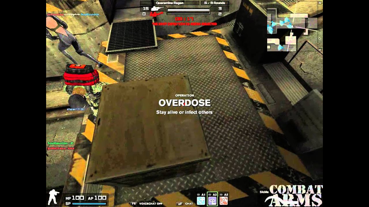 Combat Arms - Quarantine - Overdose gameplay - YouTube