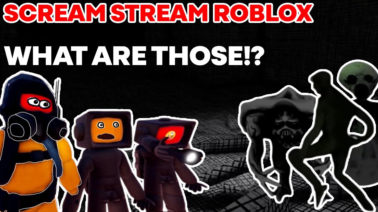THESE CREATURES ARE TERRIFYING! Roblox Scream Stream with friends ...