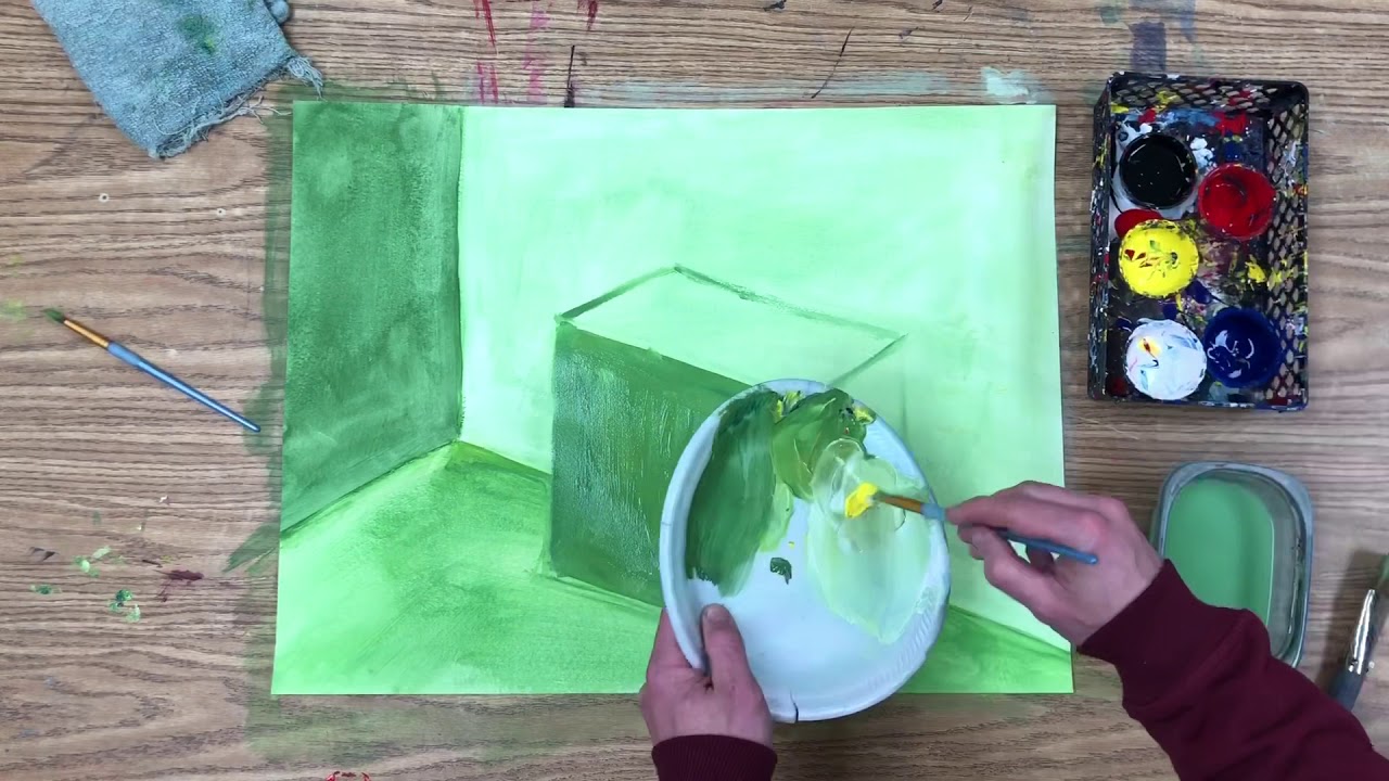 Value Painting Project: Day 2 - YouTube