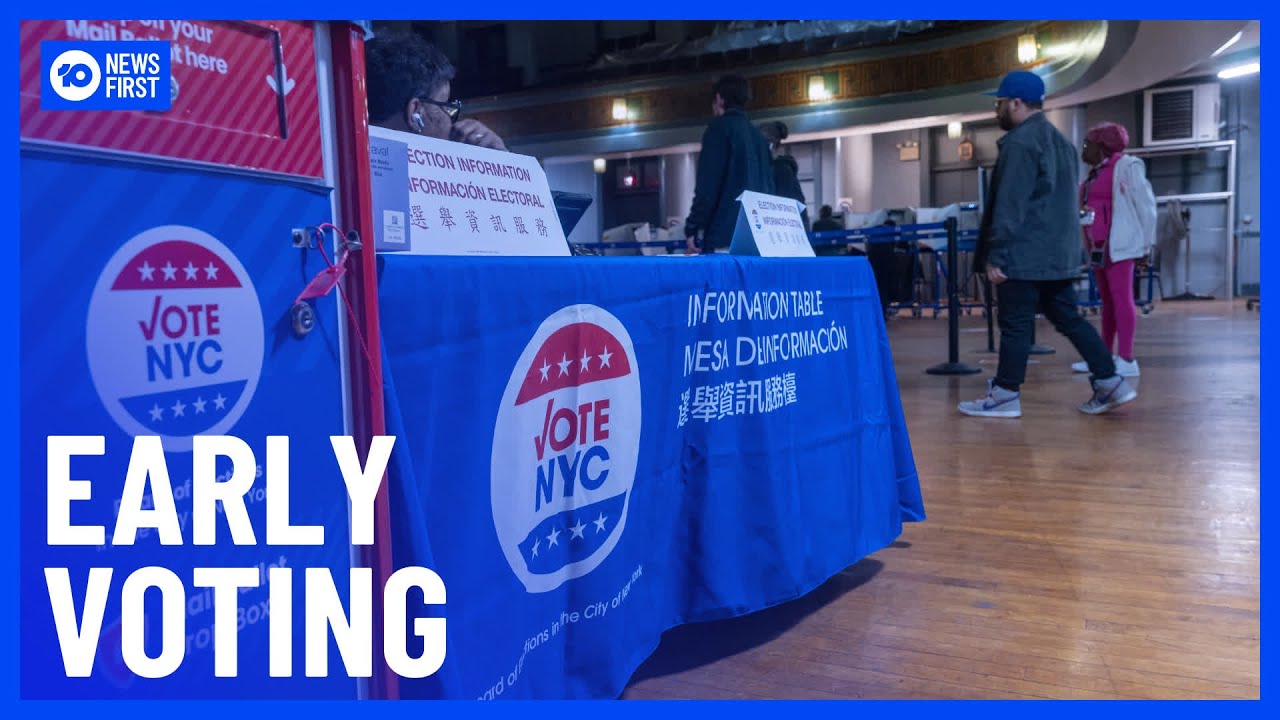 What Early Voting Numbers Tell Us About The American Election | 10 News ...