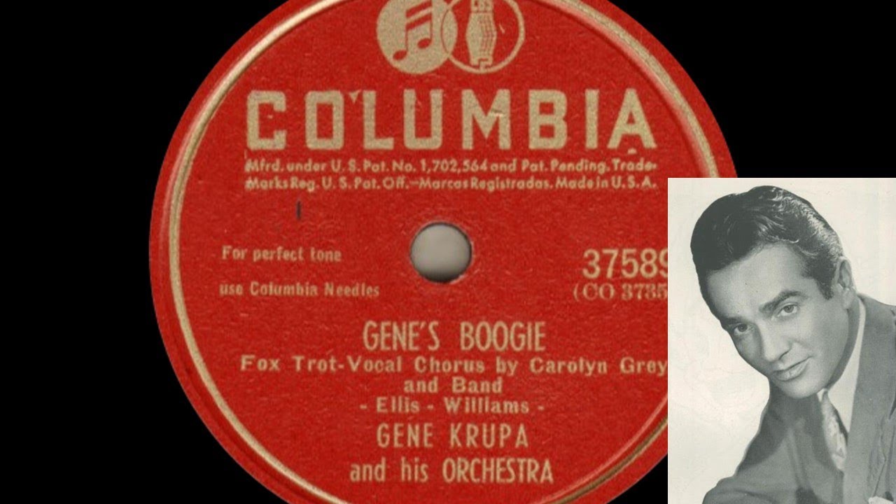 Gene's Boogie - Gene Krupa (Carolyn Grey, vocals) 1947 - YouTube